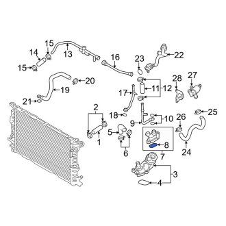 Audi A7 OEM Engine Cooling Parts | Radiators, Fans — CARiD.com
