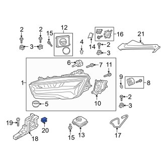 Audi Q8 OEM Header Panels & Parts — CARiD.com