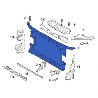 Audi A7 Radiator Supports — CARiD.com