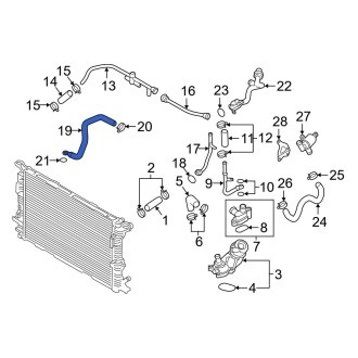 Audi A7 OEM Engine Cooling Parts | Radiators, Fans — CARiD.com