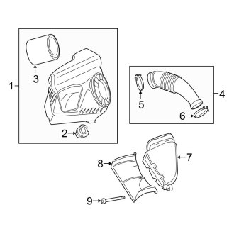 2017 Audi A7 OEM Air Intake Parts - Filters | CARiD