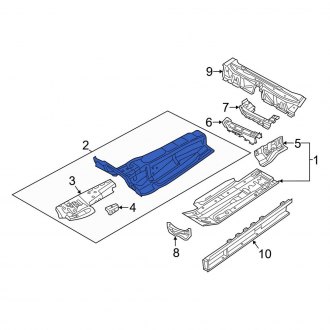 Audi A7 OEM Rocker Panels & Floors | Side Skirts, Pans — CARiD.com