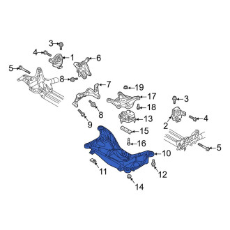 Audi A7 Replacement Chassis Frames & Rails - CARiD.com