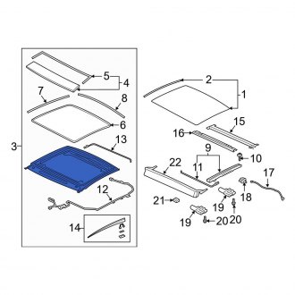 Audi A7 Sunroofs & Components — CARiD.com