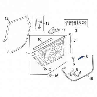 Audi A7 Door Seals & Weatherstripping – CARiD.com