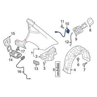 Audi A7 Fuel Doors & Parts — CARiD.com