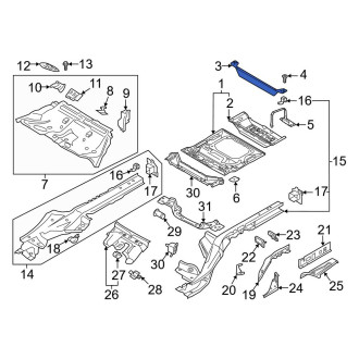 Audi A7 Replacement Chassis Frames & Rails - CARiD.com