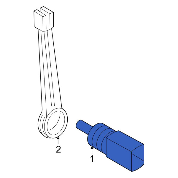 Audi OE 8Z0820535B - Front Ambient Air Temperature Sensor