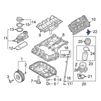Audi Q8 OEM Engine Parts | Rebuild Kits, Pistons — CARiD.com