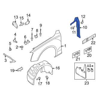 Audi A5 OEM Fenders | Factory Front & Rear Fenders — CARiD.com