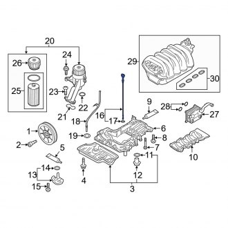 Audi OEM Engine Parts | Rebuild Kits, Pistons — CARiD.com
