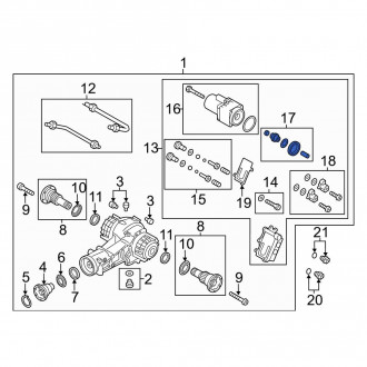 Audi S4 OEM Driveline & Axle Parts | Hubs, CV-Joints — CARiD.com