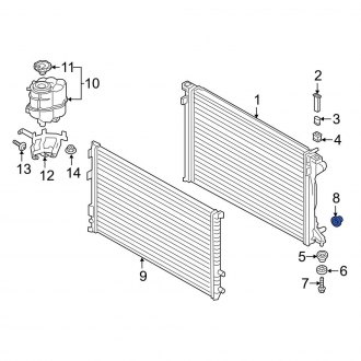 Audi A5 OEM Engine Cooling Parts | Radiators, Fans — CARiD.com