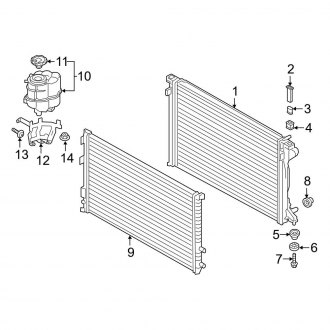 2019 Audi S5 Coolant Overflow Tanks — CARiD.com