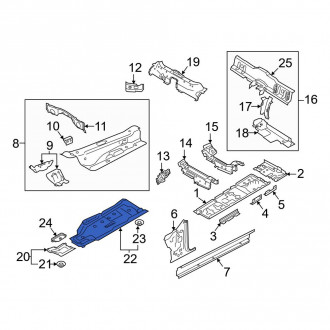 Audi A5 Underbody Covers | Splash Shields — CARiD.com