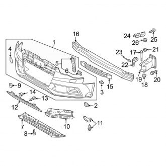 2015 Audi A5 Replacement Front Bumpers & Components — CARiD.com