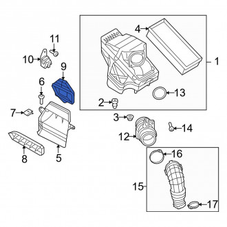 Audi OEM Air Intake Parts | Filters, Manifolds — CARiD.com