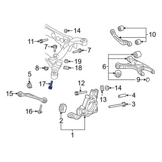 Audi A5 OEM Suspension Parts | Shocks, Struts — CARiD.com