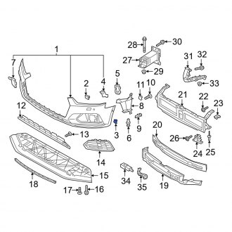 Audi Q4 e-tron OEM Bumpers | Genuine Front & Rear Bumpers — CARiD.com