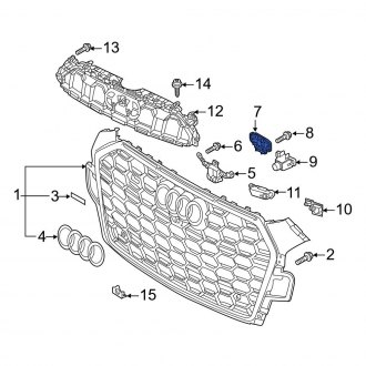 Audi OEM Grilles | Factory Billet, Mesh, LED Grilles — CARiD.com