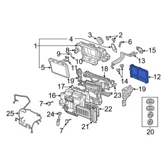 Audi Q5 Replacement Heater Cores & Parts — CARiD.com