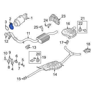Audi A6 OEM Exhaust Parts | Systems, Tips, Pipes — CARiD.com