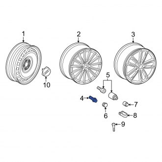 Audi TT OEM Wheels & Tires | Lug Nuts, TPMS Sensors — CARiD.com
