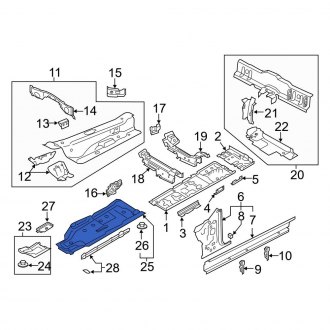 Audi A5 Underbody Covers | Splash Shields — CARiD.com