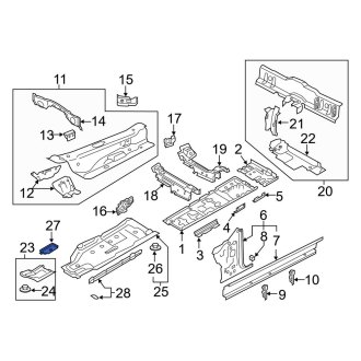 Audi A5 Underbody Covers | Splash Shields — CARiD.com
