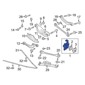 Audi A5 Steering Knuckles, Spindles & Components — CARiD.com