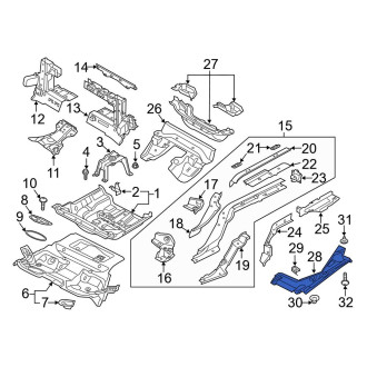 Audi S5 Underbody Covers | Splash Shields — CARiD.com