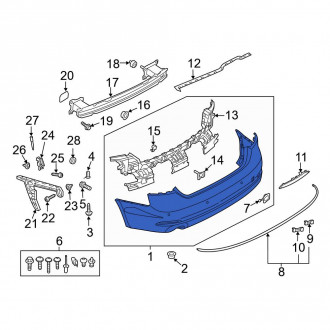 Audi A5 Replacement Front Bumpers & Components — CARiD.com