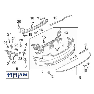 Audi A5 OEM Bumpers | Genuine Front & Rear Bumpers — CARiD.com