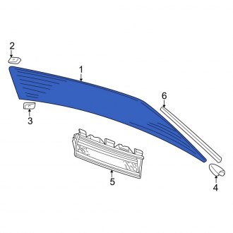 Audi A6 Rear Window Glass | Back Windshields — CARiD.com