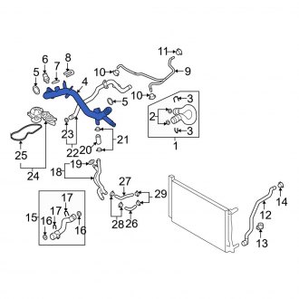 Audi A6 OEM Engine Cooling Parts | Radiators, Fans — CARiD.com