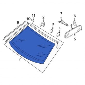Audi Windshield Glass | Replacement Windscreens — CARiD.com
