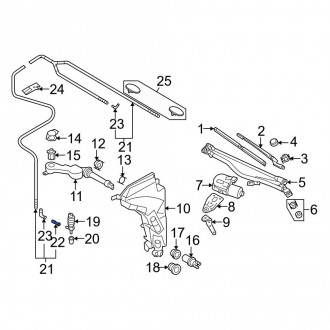 Audi TT Washer Nozzles & Parts — CARID.com