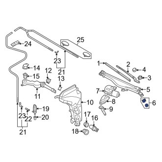 Audi Q3 Washer Hardware — CARID.com