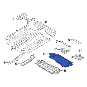 Audi A6 Underbody Covers | Splash Shields — CARiD.com