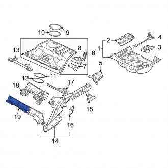 Audi A6 Replacement Floor Pans — CARiD.com