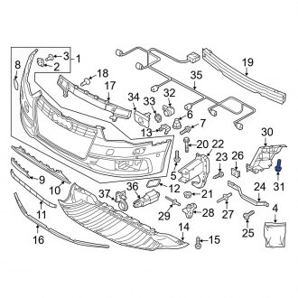 Audi A6 OEM Bumpers | Genuine Front & Rear Bumpers — CARiD.com
