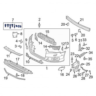 Audi A6 OEM Bumpers | Genuine Front & Rear Bumpers — CARiD.com