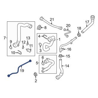Audi A7 Coolant Overflow Tanks — CARiD.com