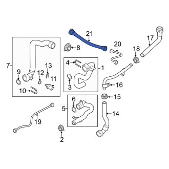 Audi A7 Coolant Overflow Tanks — CARiD.com