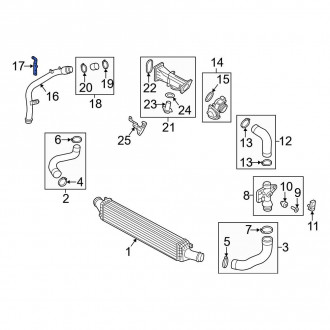 Audi Q7 Turbo & Supercharger Lines, Hoses, Fittings — CARiD.com
