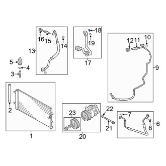Audi A5 OEM A/C & Heating Parts | Systems, Compressors — CARiD.com