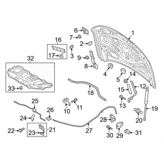 2017 Audi A6 OEM Body Hoods | CARiD