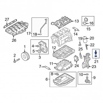 Audi OEM Engine Parts | Rebuild Kits, Pistons — CARiD.com