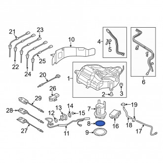 Audi A7 OEM Emission Control Parts | Oxygen Sensors — CARiD.com