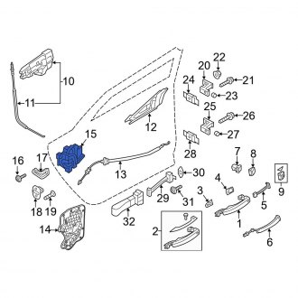 Audi Q5 Replacement Doors & Components – CARiD.com